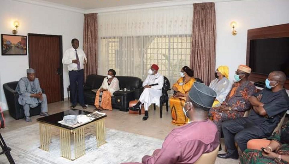 FAAN Management pays condolence visit to Bi-Courtney Chairman as both ...