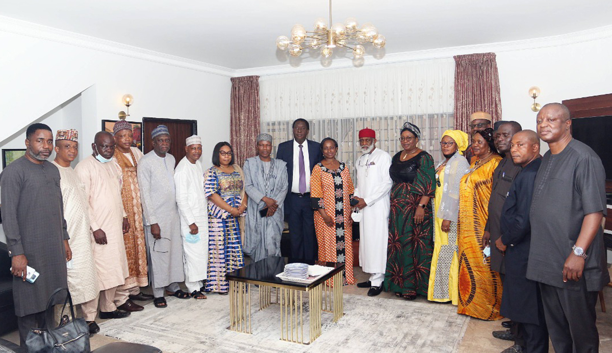 FAAN Management pays condolence visit to Bi-Courtney Chairman as both ...