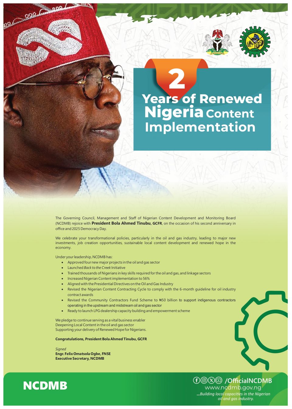 NCDMB’s 14th Practical Nigerian Content Forum holds December – The ...