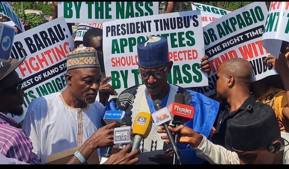 Protesters at National Assembly over delayed NERC chair confirmation ...