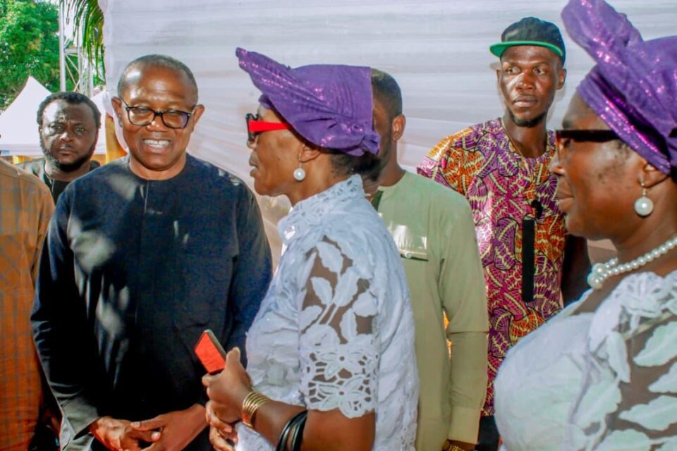 Peter Obi mourns with Chigbo’s family as Barr Nwamaka Mediatrix is laid ...